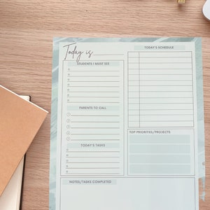 School Counselor Daily Planner - Etsy