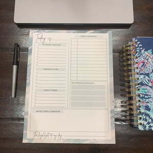 School Counselor Daily Planner - Etsy