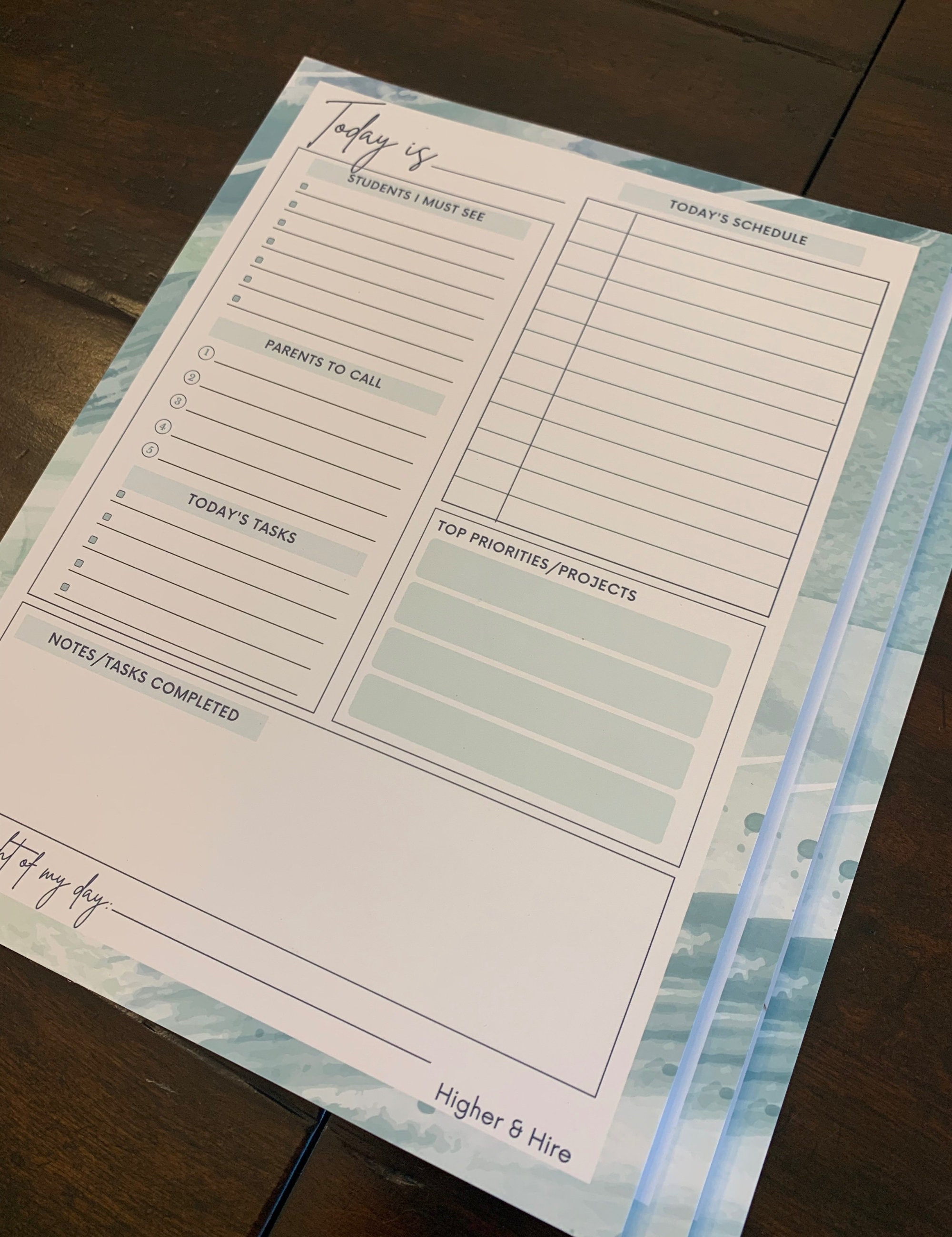 School Counselor Daily Planner - Etsy