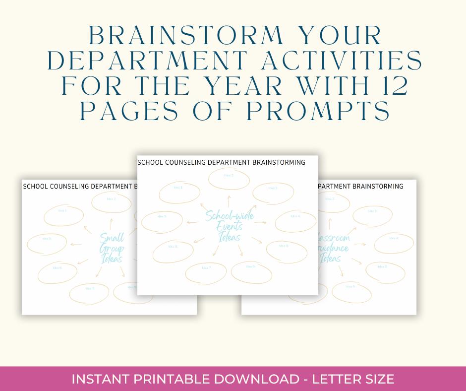 School Counselor Forms & Documents Bundle - Etsy