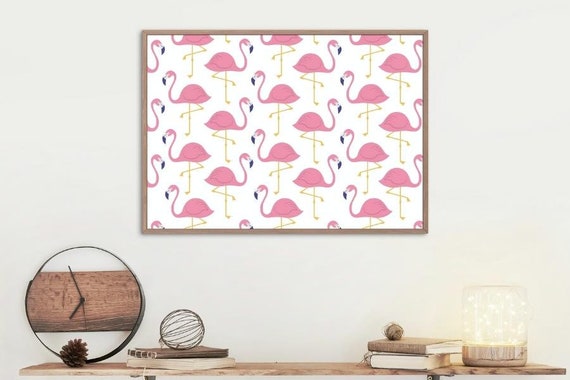 Pink Flamingo Samsung Frame TV Artwork - Etsy