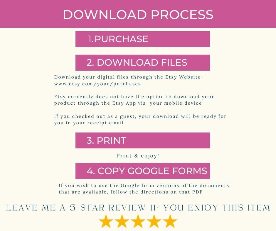 School Counselor Forms & Documents Bundle - Etsy