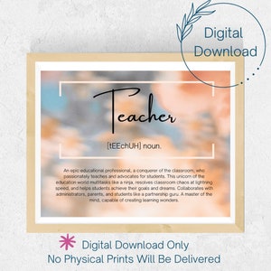 Printable Teacher Appreciation Week Sign - Etsy