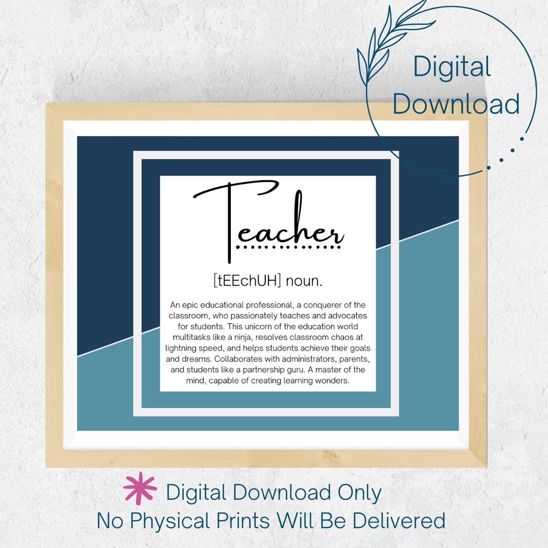 Printable Teacher Appreciation Week Sign - Etsy