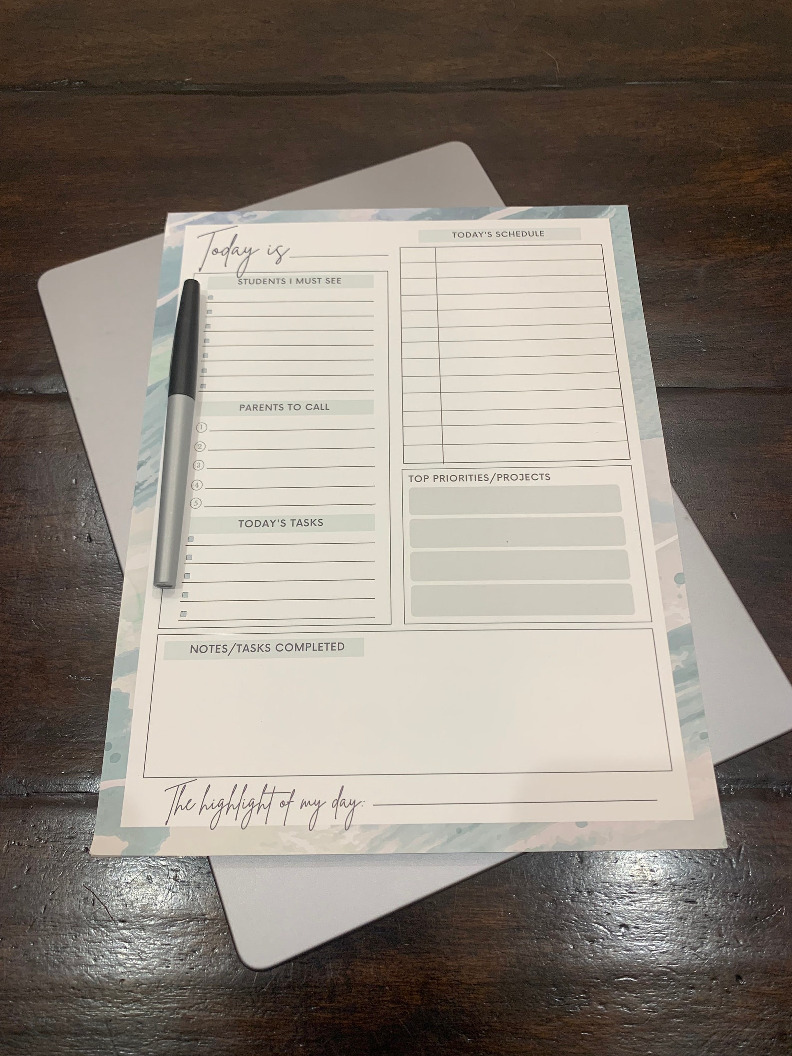 School Counselor Daily Planner - Etsy