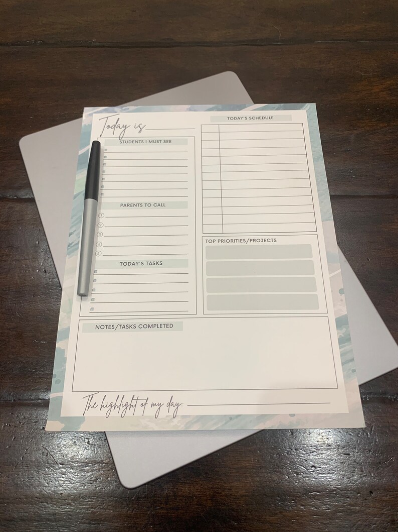 School Counselor Daily Planner - Etsy