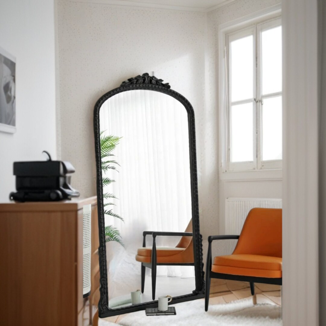 Italian Oversize Mirrors Wall Decor, Baroque Full Length Mirror Luxury ...