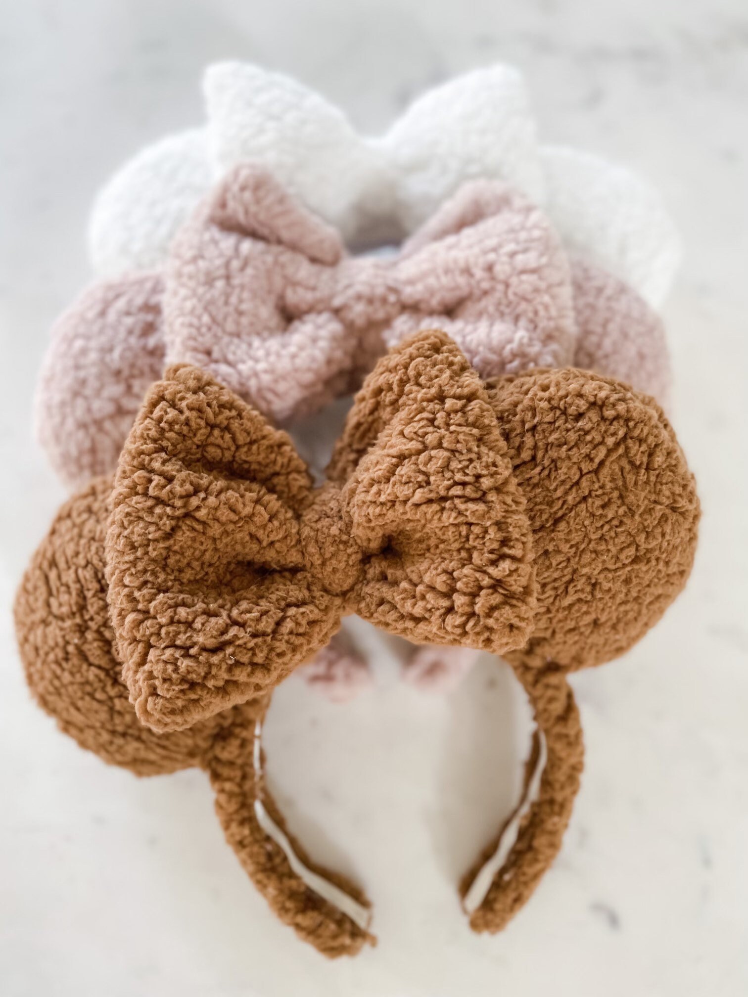 Teddy Bear Brown Sherpa Ears | Etsy