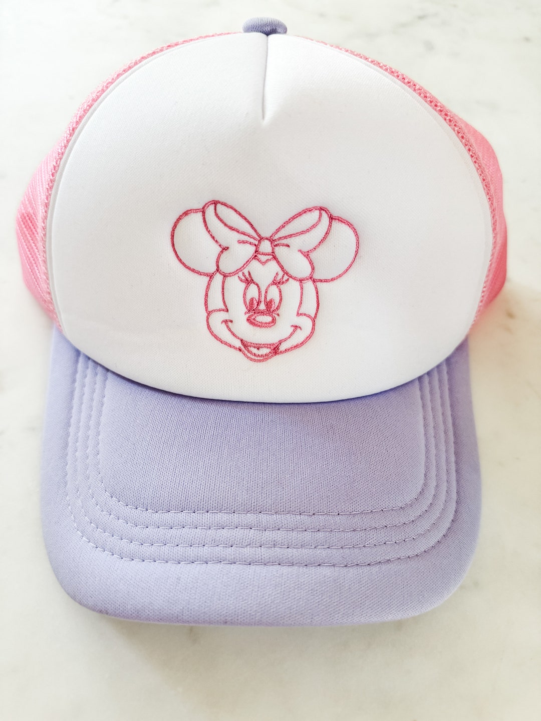 Minnie Mouse Trucker Hat - Etsy