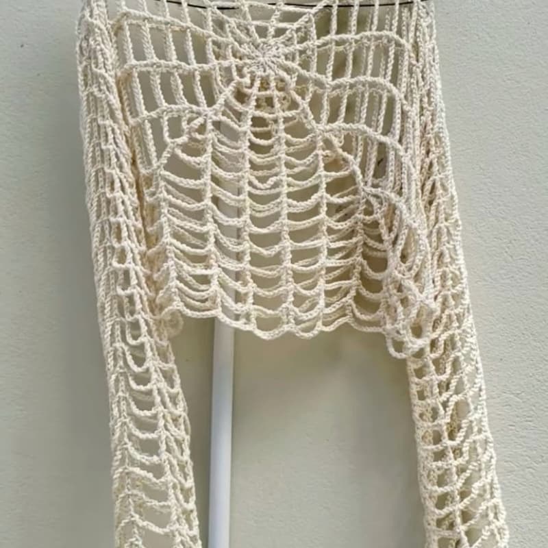 Spider Web Sweater - Etsy