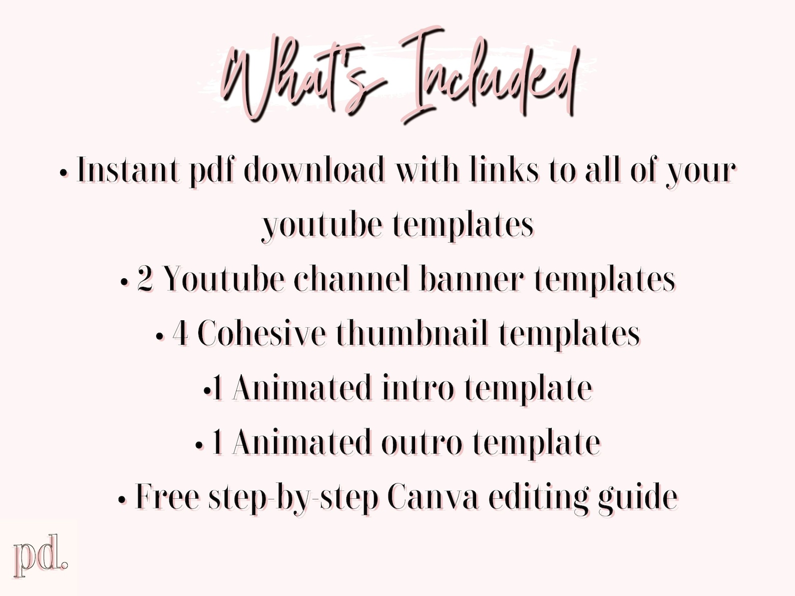 Minimal Aesthetic Youtube Channel Starter Kit - Editable Canva ...