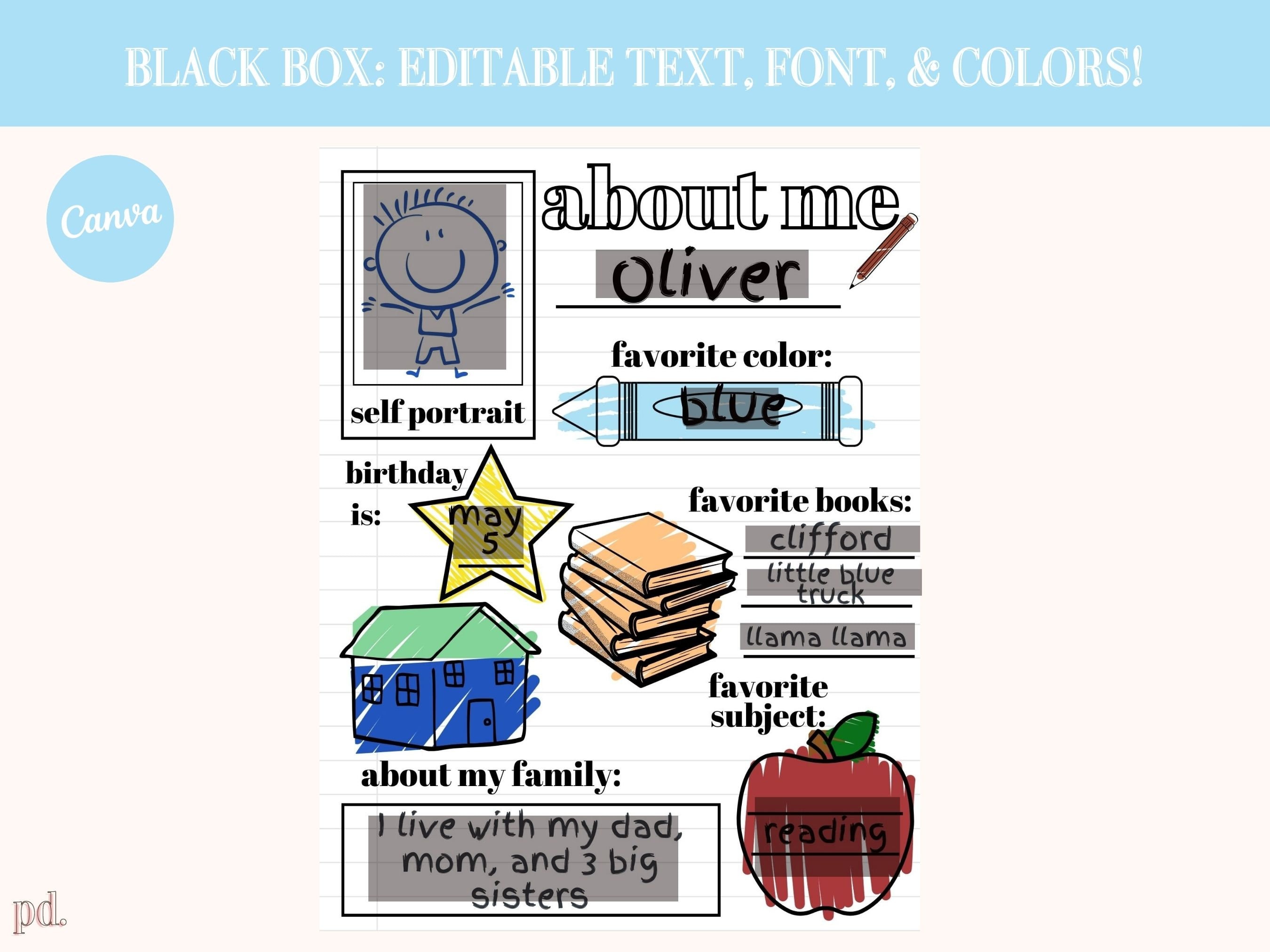 Meet the Student Editable Template, Back to School Welcome Letter ...