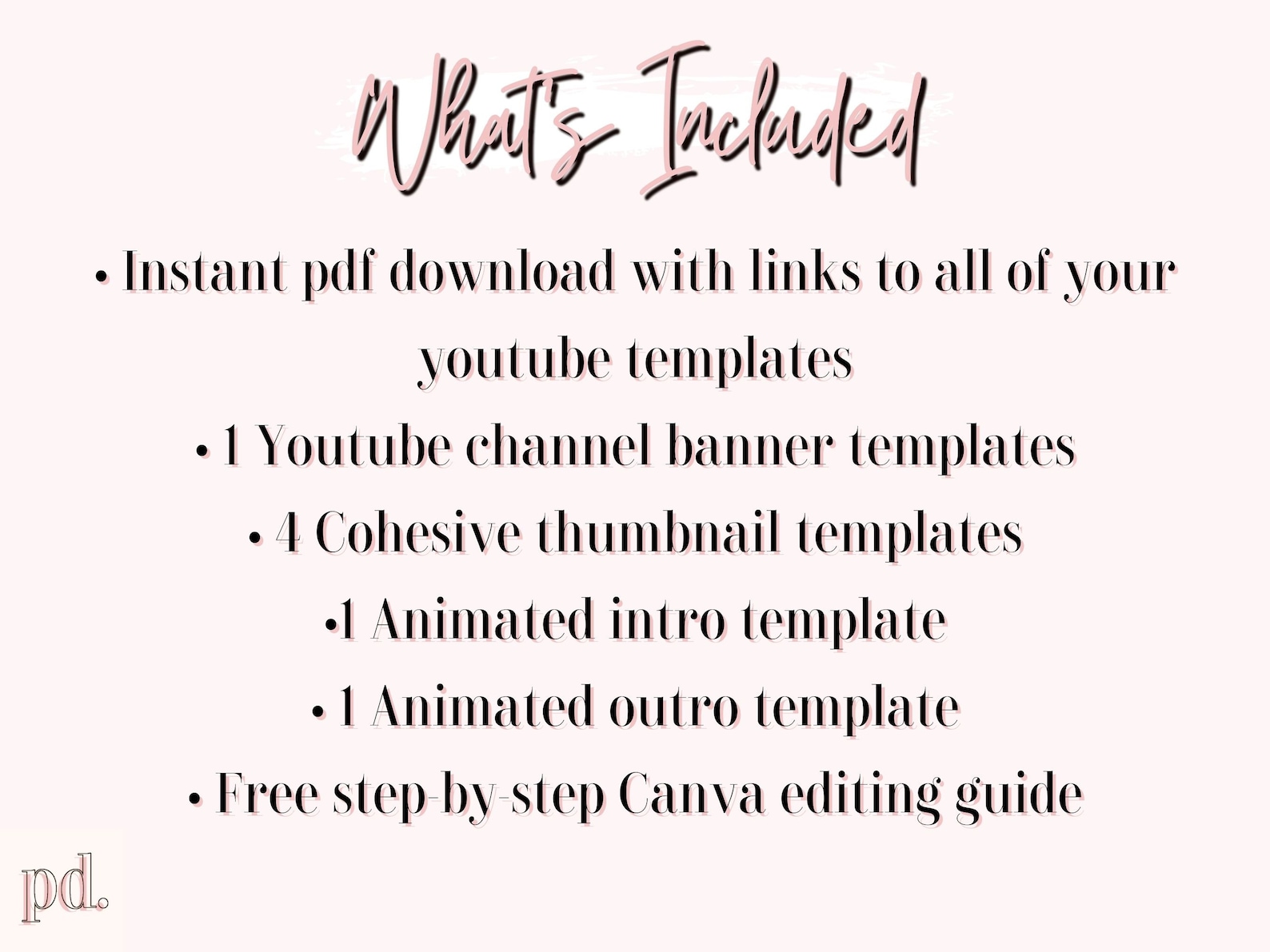 Watercolor Floral Youtube Channel Starter Kit Editable Canva - Etsy