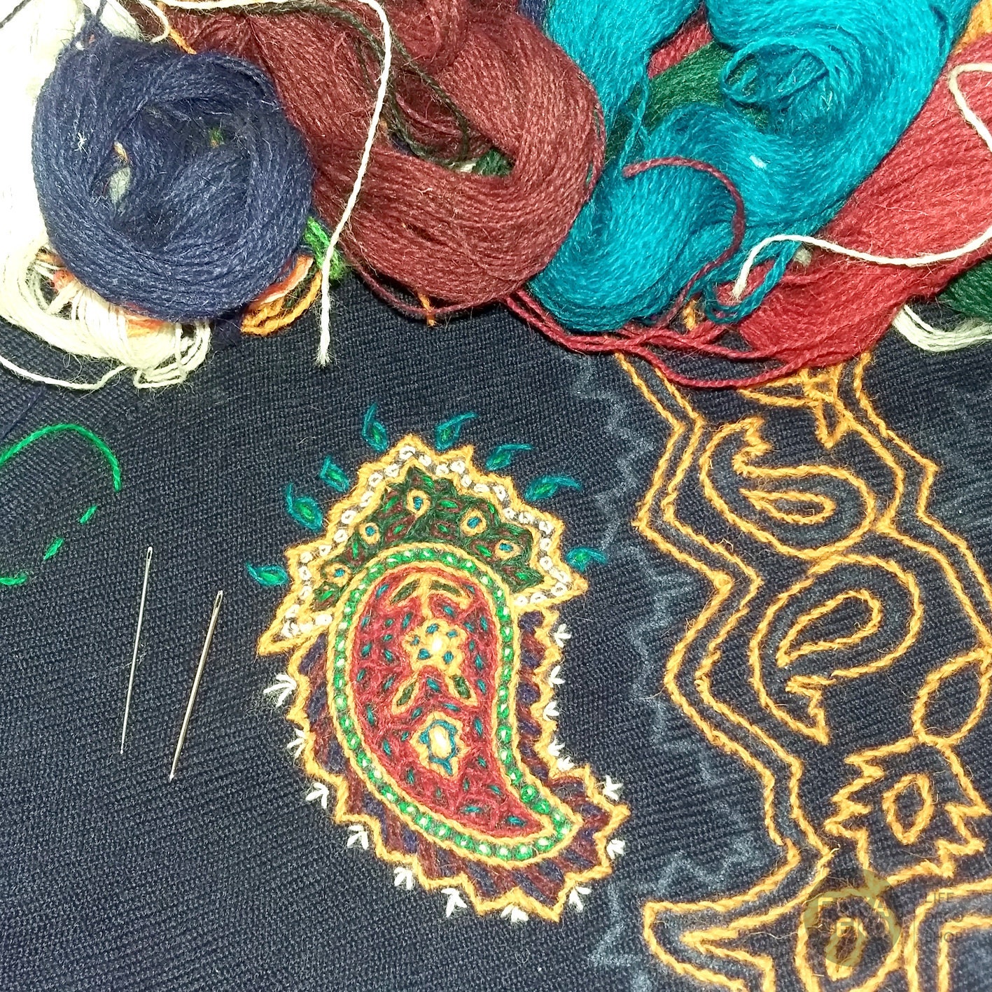 Virda Handmade Pateh-needlework Necklace FDH-0032 - Etsy
