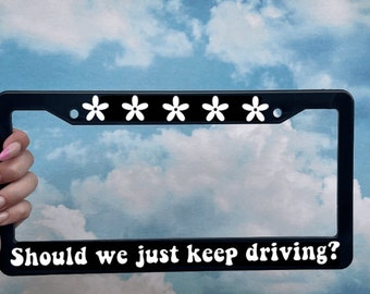 Keep Driving Harry Styles License Plate - Etsy