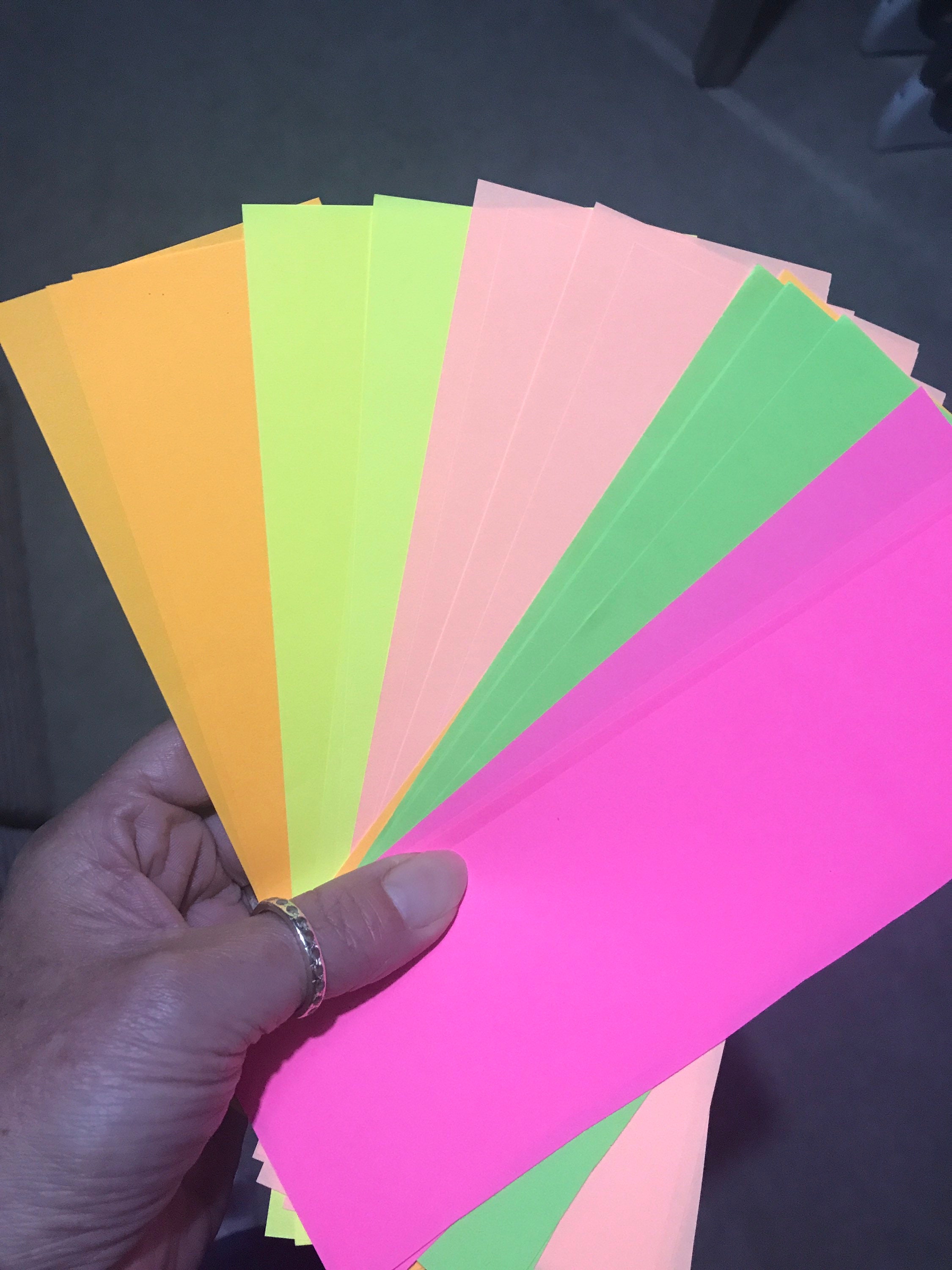 Light Weight Coloured Paper Circles 1 Inch 8 Inch - Etsy