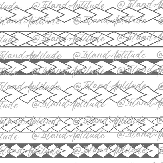 Polynesian Procreate Brush Set Spearhead Faaulutao Samoan - Etsy