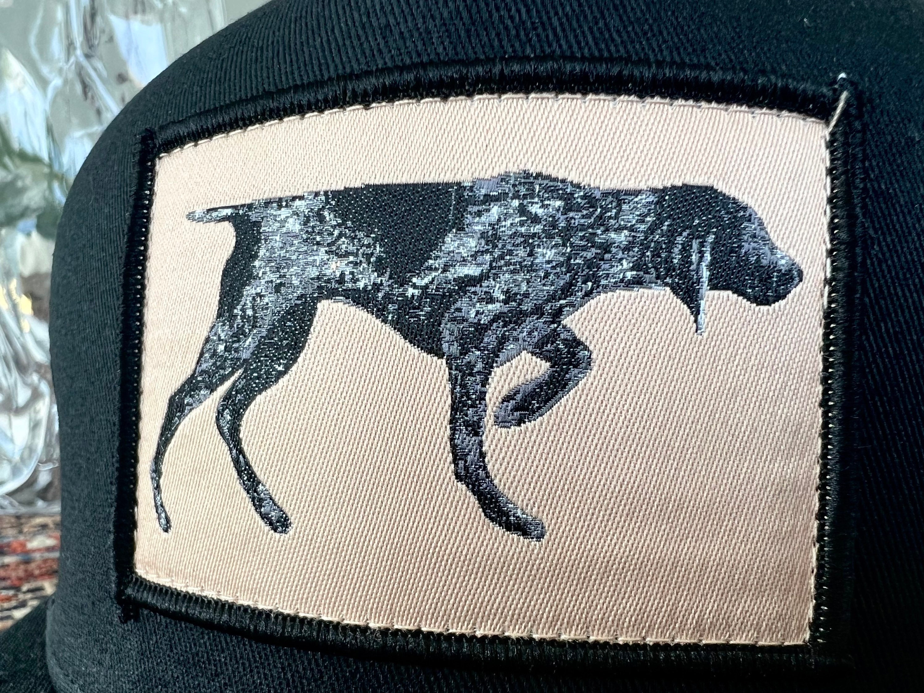 German Short-haired Pointer Trucker Baseball Cap Brim Original Artwork ...