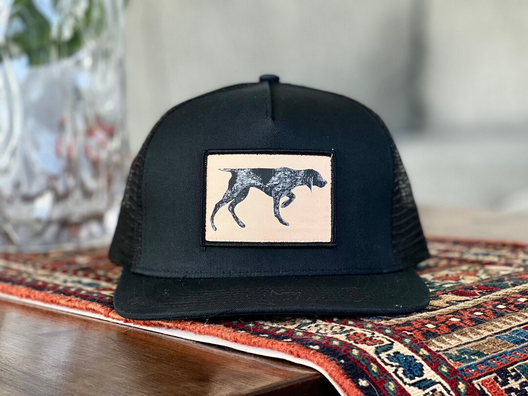 German Short-haired Pointer Trucker Baseball Cap Brim Original Artwork ...