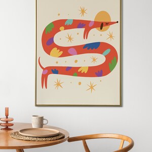 Retro Wall Decor, Digital Download Print, Wall Decor, Large Printable ...