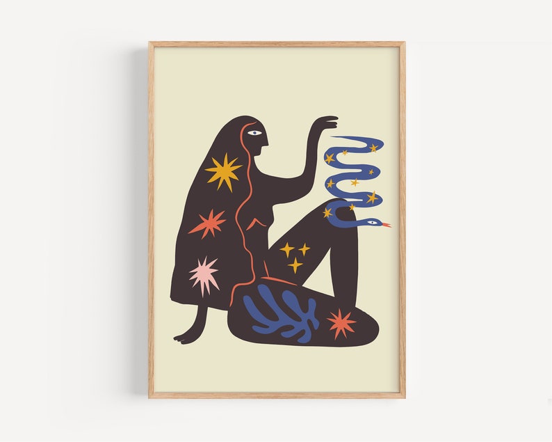 Retro Wall Decor Set, Digital Download Print, Wall Decor, Large ...