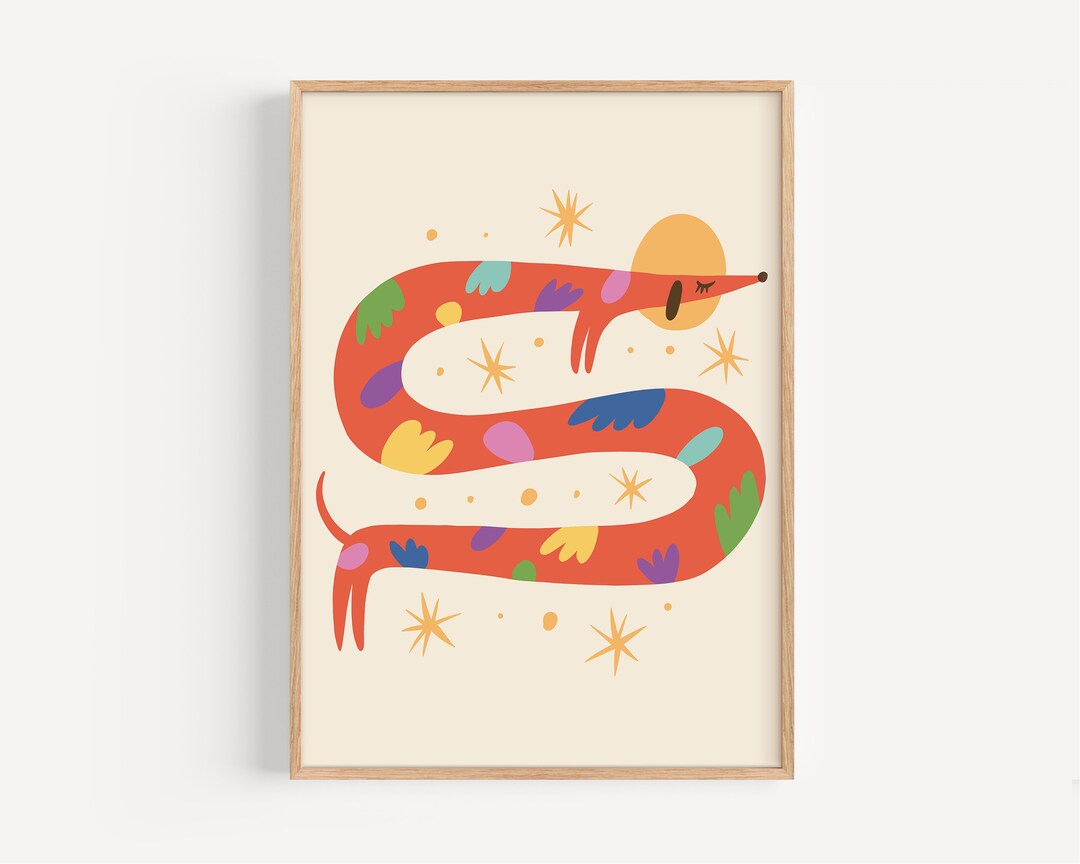 Retro Wall Decor, Digital Download Print, Wall Decor, Large Printable ...