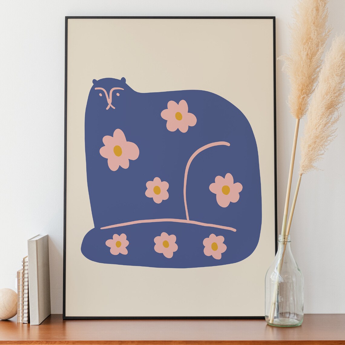 Retro Wall Decor, Digital Download Print, Wall Decor, Large Printable ...