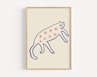 Retro Wall Decor Set, Digital Download Print, Wall Decor, Large ...