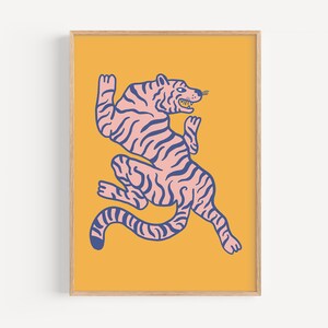 Retro Wall Decor Set, Digital Download Print, Wall Decor, Large ...