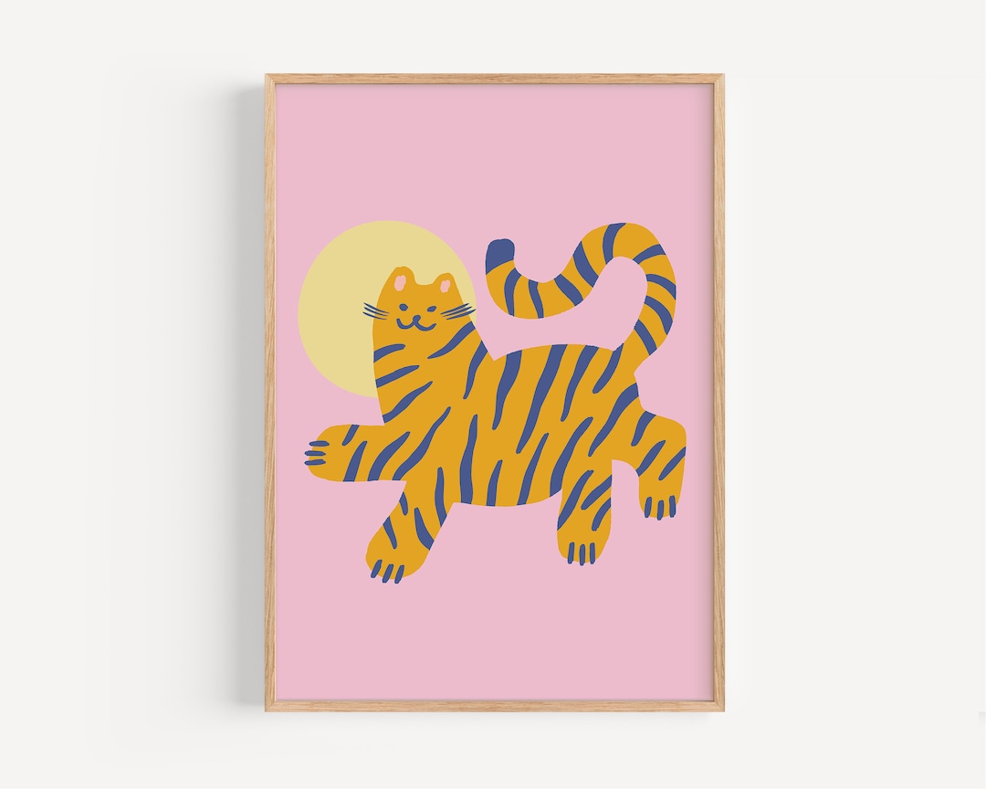 Retro Wall Decor, Digital Download Print, Wall Decor, Large Printable ...
