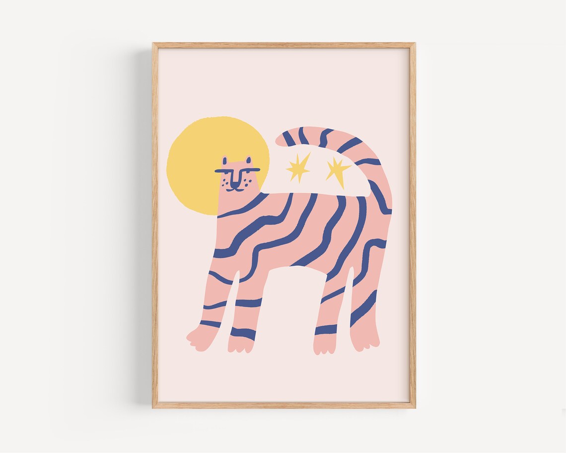 Retro Wall Decor Set Digital Download Print Wall Decor - Etsy