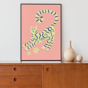 Retro Wall Decor, Digital Download Print, Wall Decor, Large Printable ...