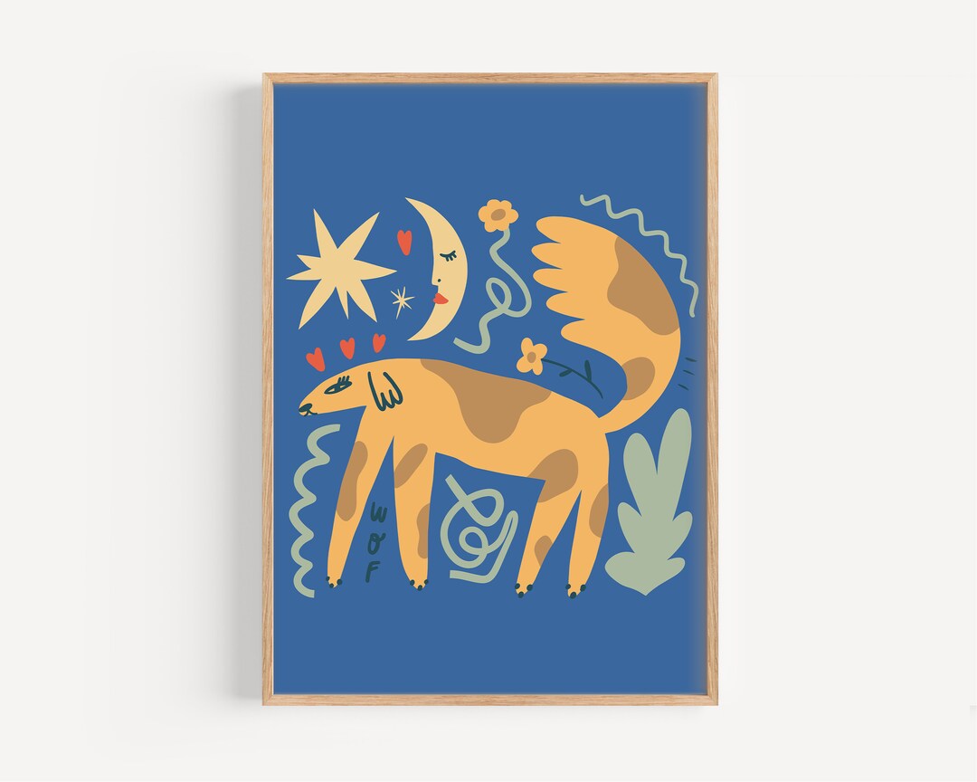 Retro Wall Decor, Digital Download Print, Wall Decor, Large Printable ...