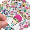The Disastrous Stickers Life of Sheet Saiki K | Vinyl Decals 40 Piece ...
