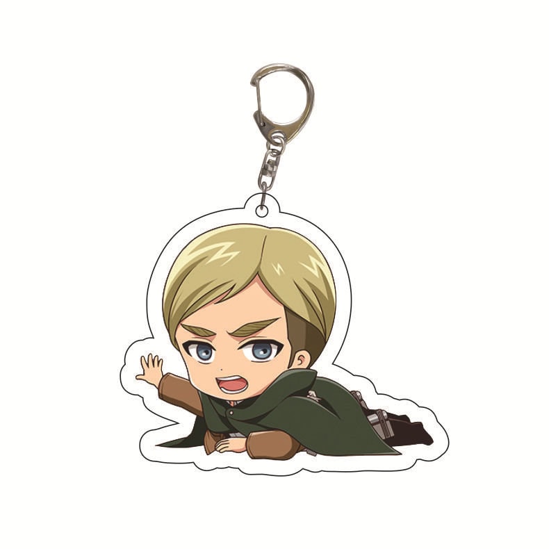 Anime Keychains | Aot Charms | Acrylic Keychains | Anime Keychains ...