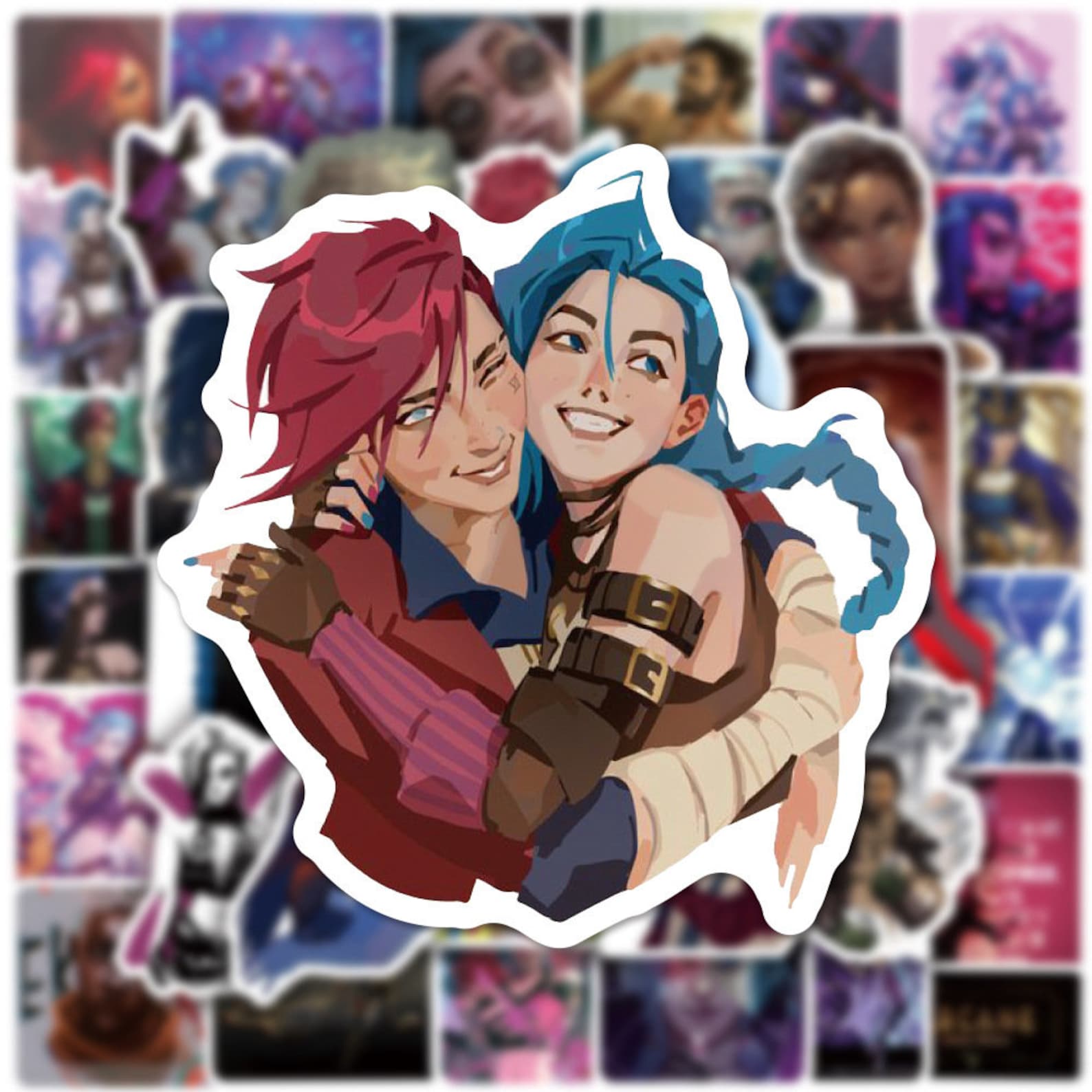 Arcane Stickers Set of 100 Waterproof Vinyl Stickers - Etsy
