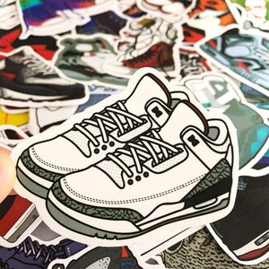 Sneaker Stickers Shoe Stickers Set of 50 SAME Day SHIPPING Phone ...