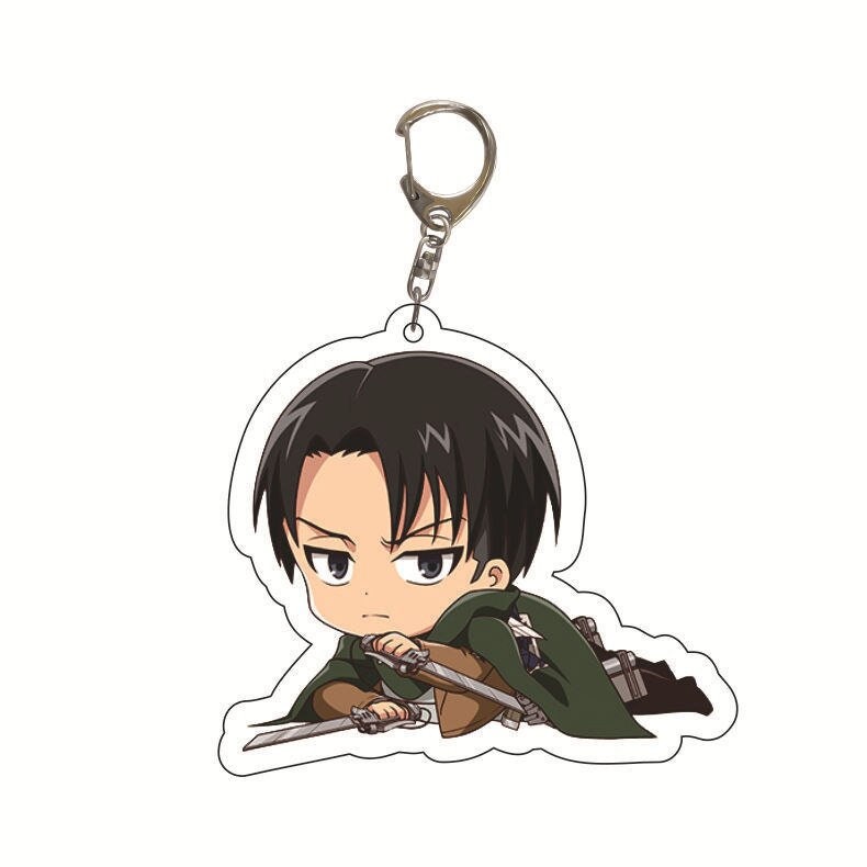 Anime Keychains | Aot Charms | Acrylic Keychains | Anime Keychains ...