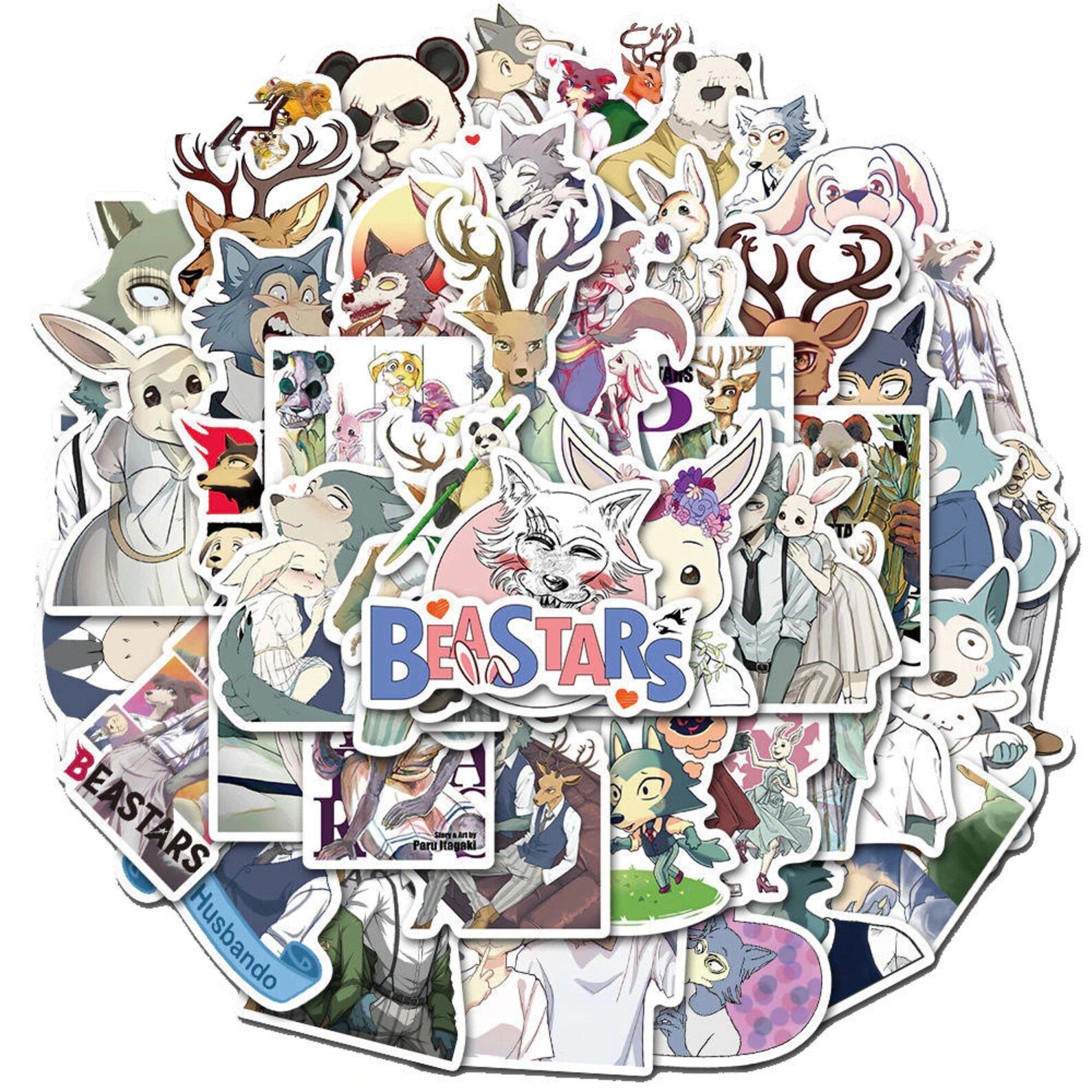 Beastars Stickers Set of 100 Waterproof Vinyl Stickers - Etsy