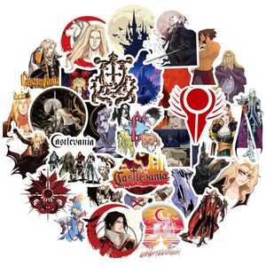 Castlevania Stickers | Set of 100 | Waterproof Vinyl Stickers | Anime ...