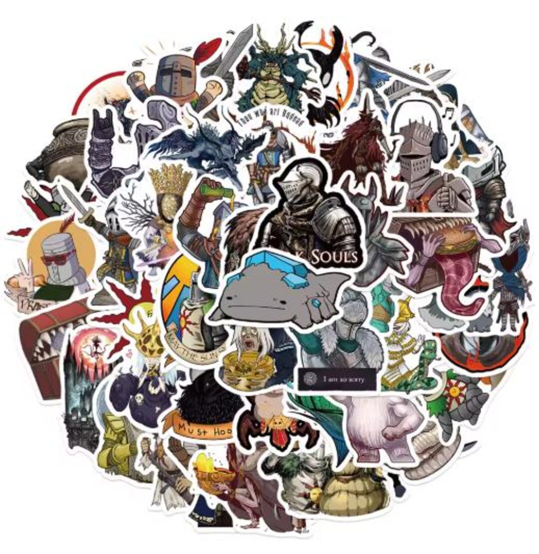 Popular Game Stickers | Set of 50 | Waterproof Vinyl Stickers | Video ...