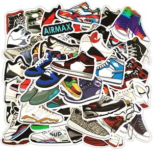 Sneaker Stickers | Shoe Stickers | Set of 50 | SAME Day SHIPPING ...