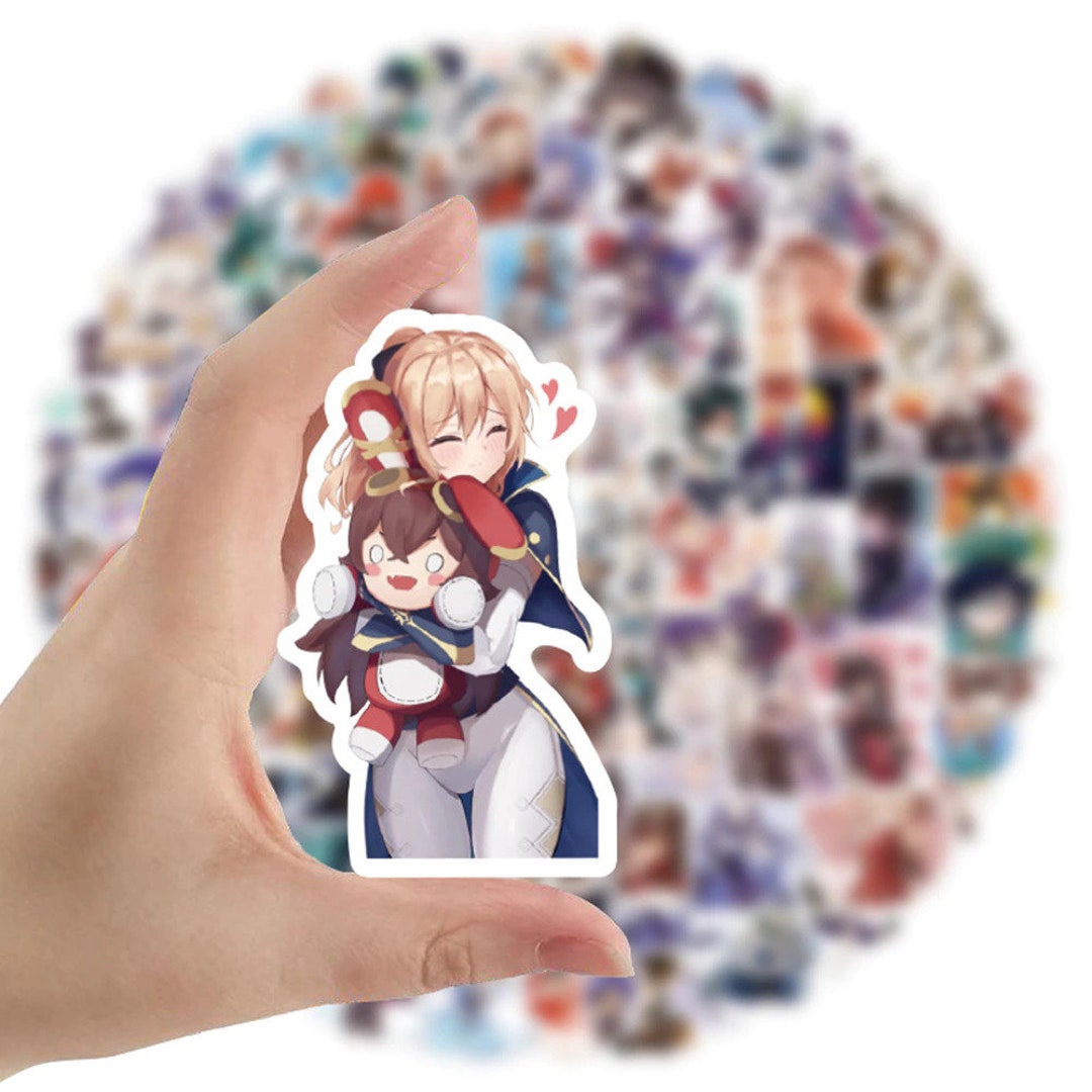 Genshin Impact Stickers | Set of 100 | Waterproof Vinyl Stickers ...