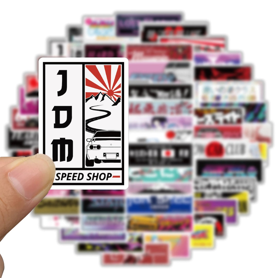 Japanese JDM Stickers | Set of 100 | SAME Day SHIPPING! | Phone ...