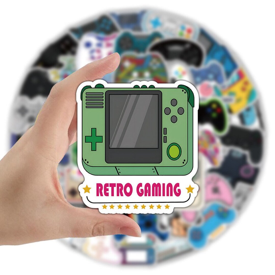Retro Gaming Stickers | Gameboy Stickers | Set of 50 | SAME Day ...
