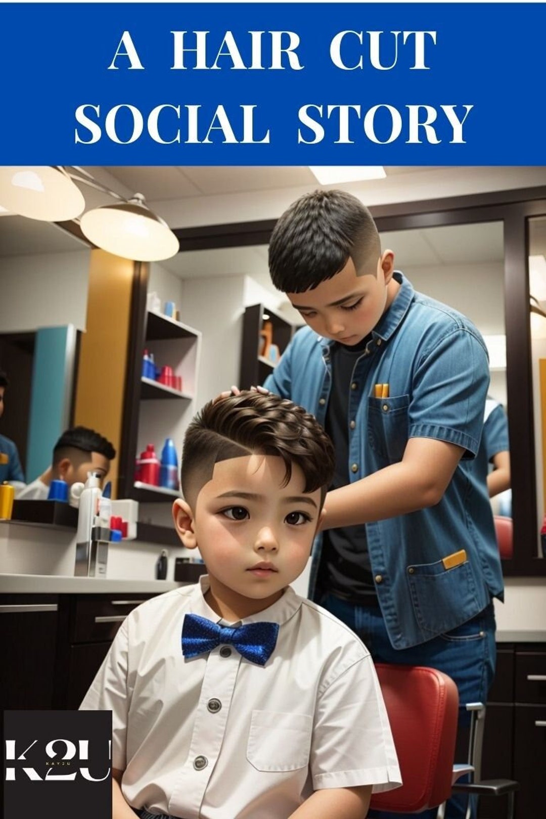 A Hair Cut Social Story Digital Download - Etsy