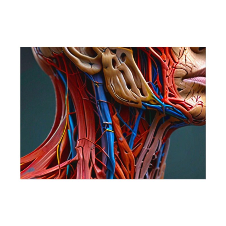 Medical Student Anatomy Poster, Ideal for Colleges, Dissection Wall Art ...