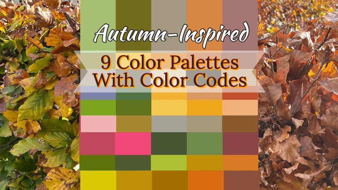 9 Autumn Color Palettes for Your Brand. 9 Color Themes With Codes. 5 ...