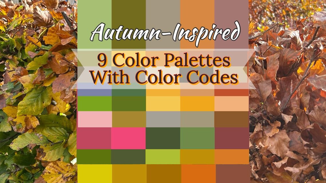 9 Autumn Color Palettes for Your Brand. 9 Color Themes With Codes. 5 ...