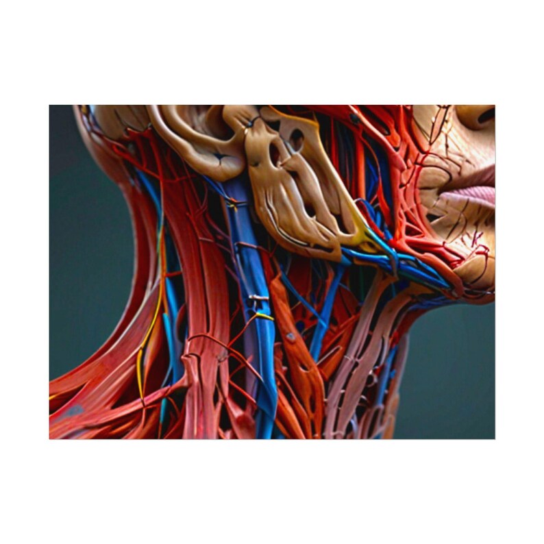 Medical Student Anatomy Poster, Ideal for Colleges, Dissection Wall Art ...